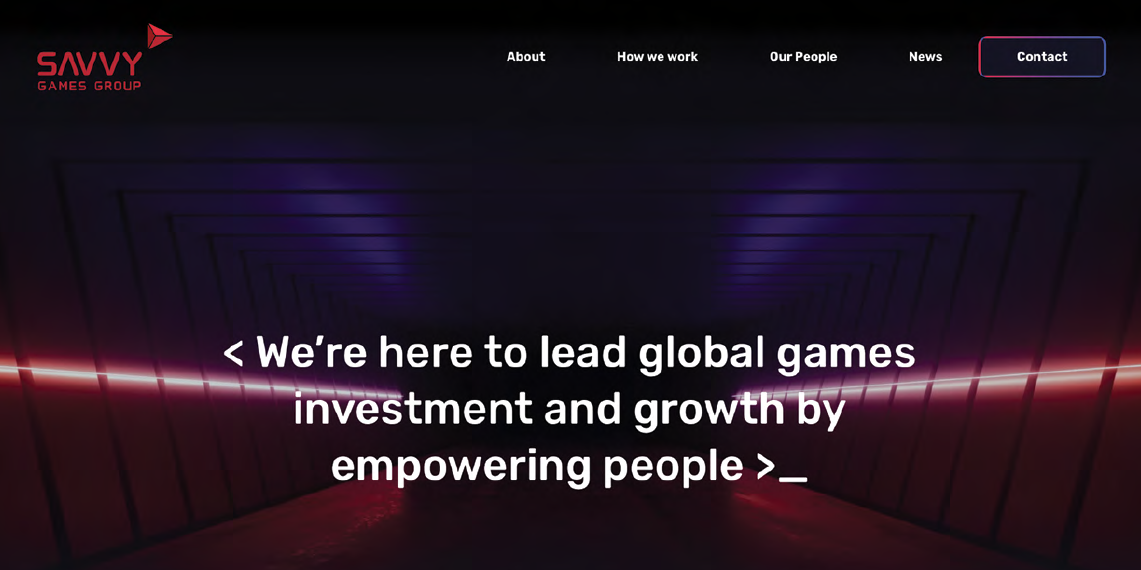 Saudi Arabia’s Savvy Games Group Is Making The Kingdom A New Hub For ...